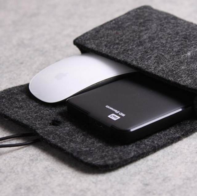 Power Bank Felt Bag Power Bank Protection Bag Flannel Bag Mobile Phone ...