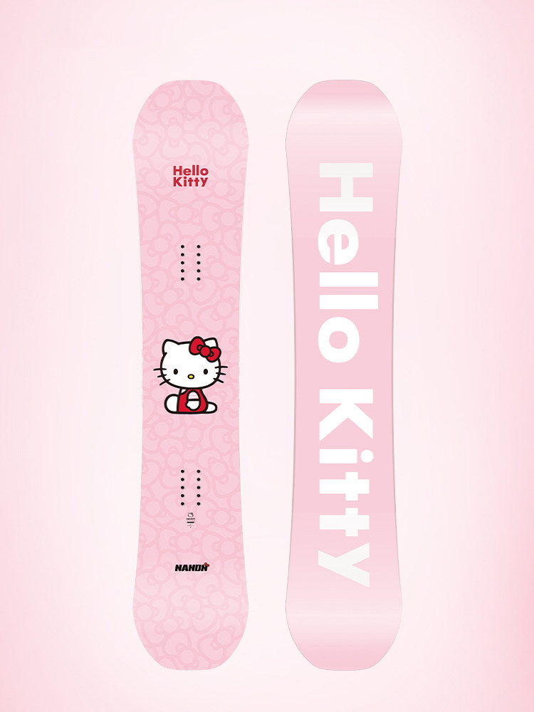 Hello Kitty x Nanen Snowboard - Adult Carved Sintered Board for Men and ...
