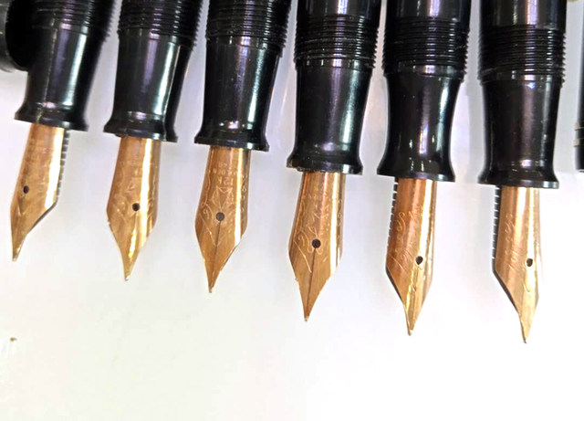 Authentic Venus 26 old fountain pen 12K gold pen 90s calligraphy ...
