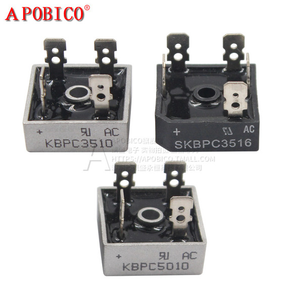 KBPC3510 KBPC5010 Single-Phase Rectifier Bridge Square Bridge Stack ...