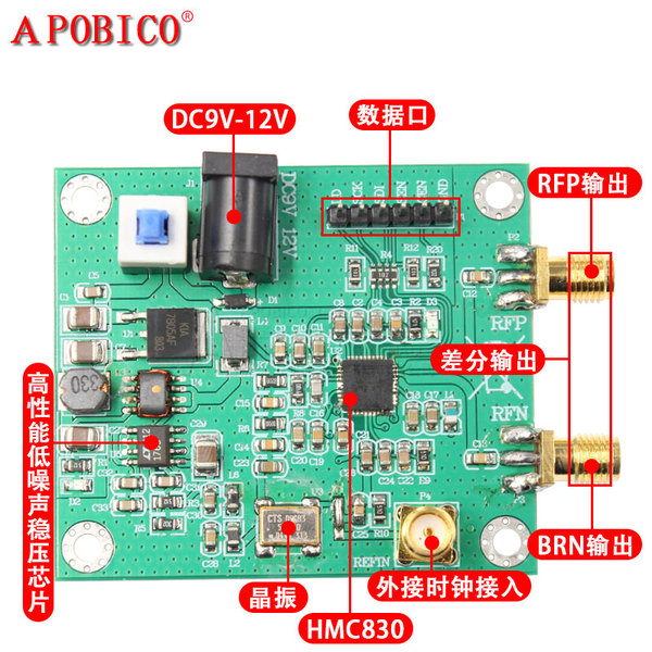 Hmc830 Integrierter Vco Fractional N Frequency Divided Phase Locked ...