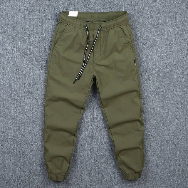 Tide brand pants men's spring and autumn leisure pants men 2022 new 9 ...
