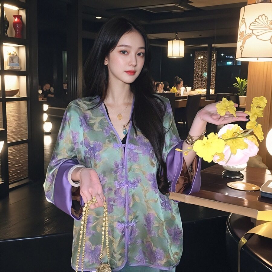 MOSS Guofeng Zen Zen Summer Xiangyun Semple Beauty Banana New Chinese ...