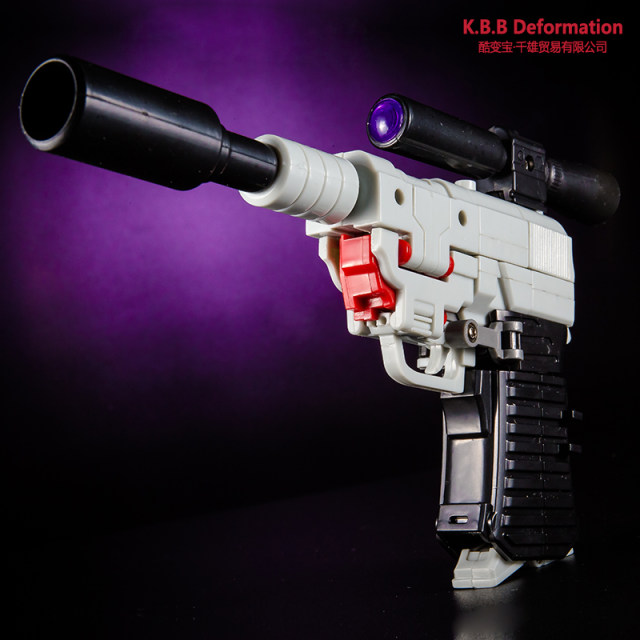 Gun Megatron V Sky Transformed Toys Manually assembled steel cable King ...