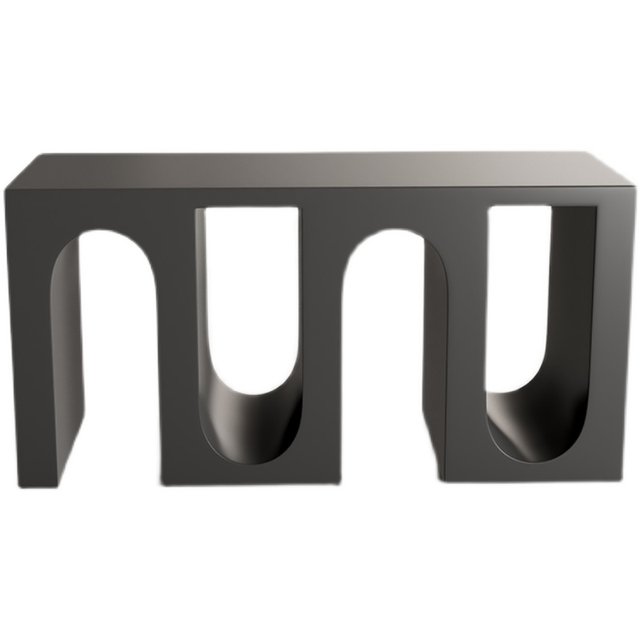 Modern minimalist style island display table clothing store soft ...