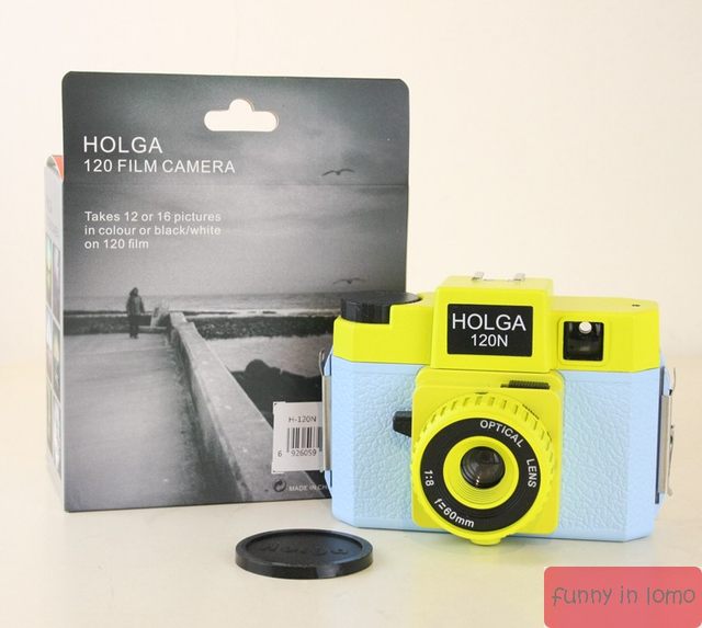 Holga120n camera light leakage master Black color version of plastic ...