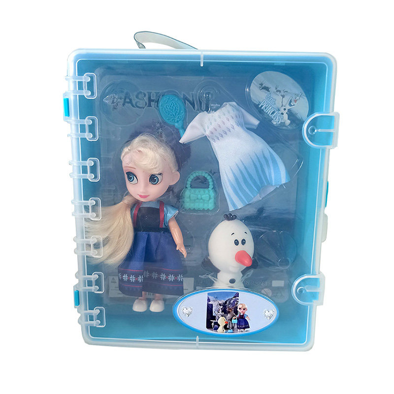 Frozen Elsa Princess Doll Salon Set - 여아 장난감 선물 세트