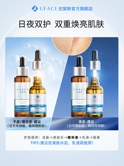 Eupheth Tranexamic Acid + Niacinamide Gemini Essence Set Tranexamic ...