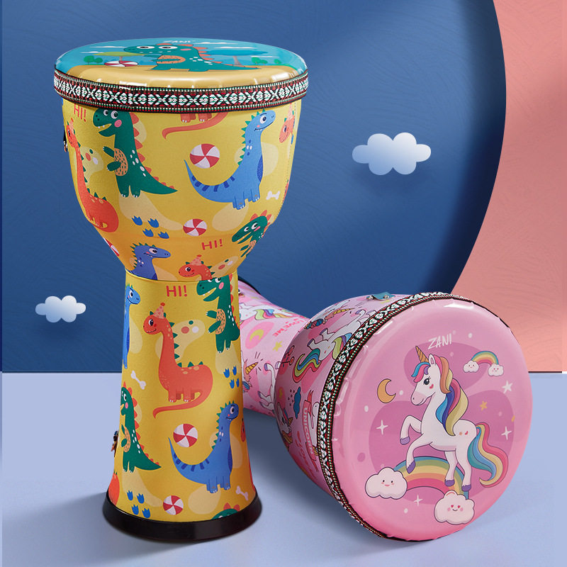 Tamburi Africani Maegu - Tamburo a Mano in PVC da 8 Pollici per Bambini ...