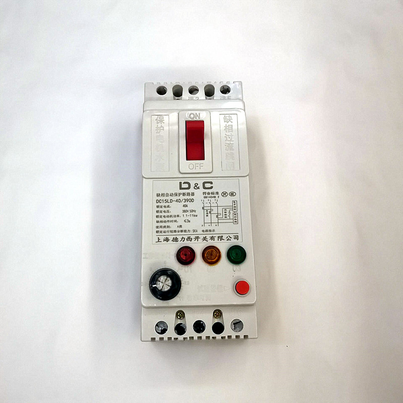 D&C Dz15d 3상 회로 차단기 40A/100A 모터 보호