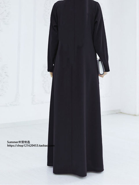 Middle Eastern Dubai skirt Arab Saudi Hui robe ironing tunic dress ...