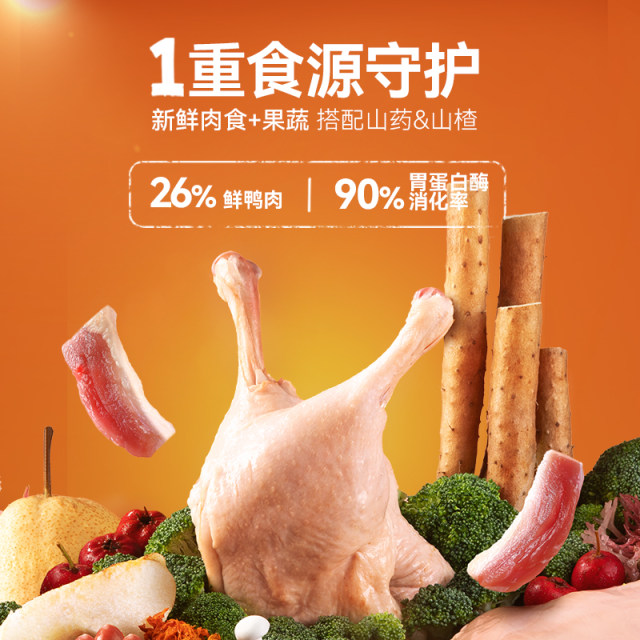 Bile Guardian duck and pear freeze-dried dog food 50g