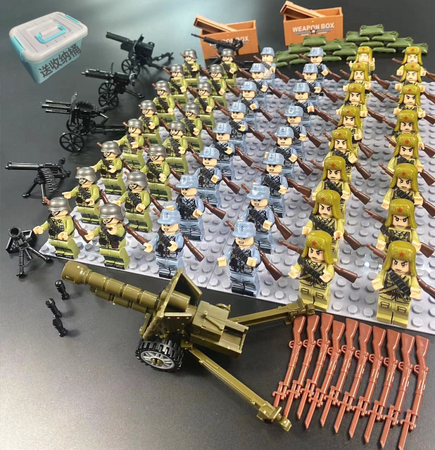 Children's Building Block World War II Eighth Route Eighth Route Eighth ...