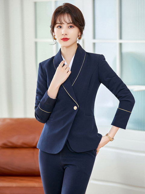 Suit set Women's Spring and Autumn High -end Hotel Manager Formulating ...