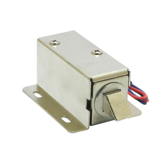 12V24V small electric control lock small electric plug lock cabinet ...