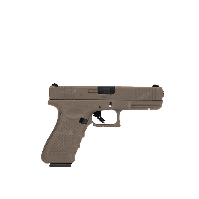 Armor Glock G17 electric hand launcher simulation hand small grab gold ...