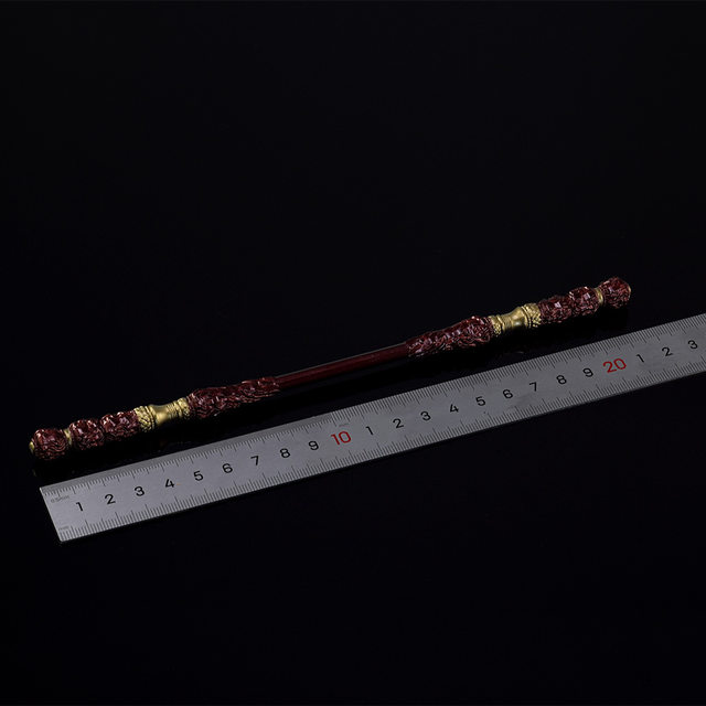 22/30/35CM Black Myth Wukong Game Peripheral Ruyi Golden Cudgel Metal Weapon Model Crafts Ornaments