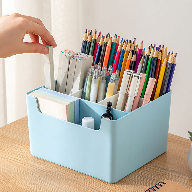 Large marker pen storage box pen holder children's student desktop ...