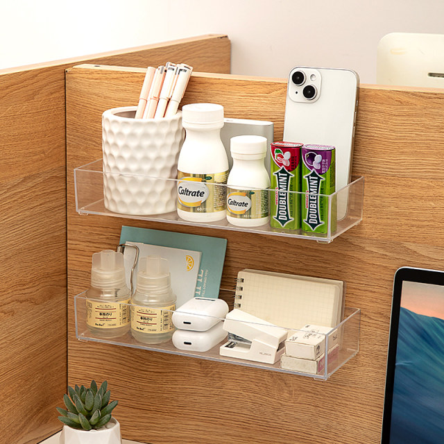 Office desktop storage basket countertop storage rack workstation ...