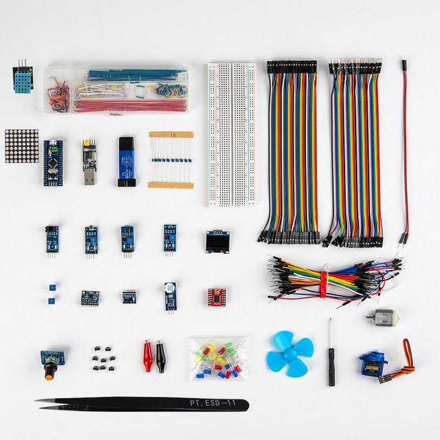 Jiangke University STM32F103C8T6 single -chip microcomputer development board entry kit STM32 ...