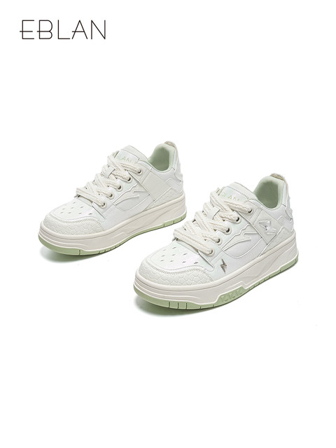 EBLAN/Yiban thick-soled height-increasing sneakers for women 2025 ...
