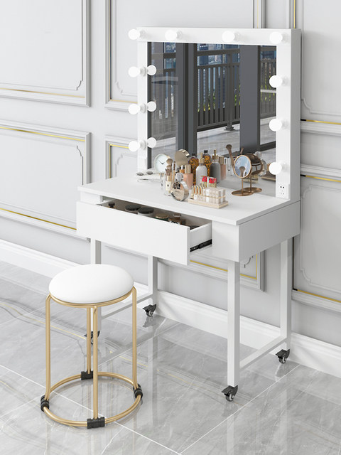 Photo studio makeup mirror with drawer principal makeup desk studio ...