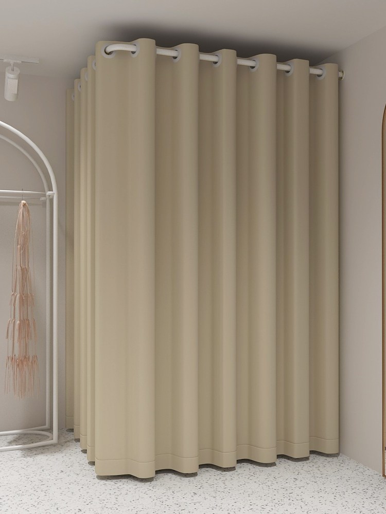 Fitting Room Curtain - L-Shaped Corner Support Frame