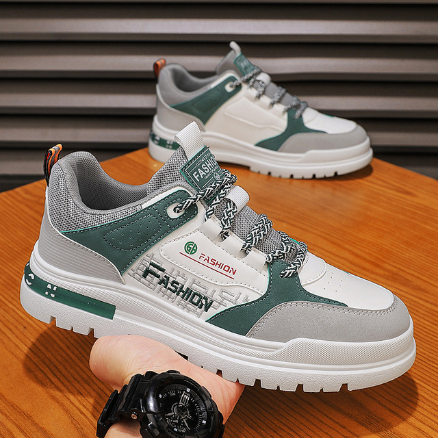 Men's shoes Spring sports and casual board shoes 2025 new non-slip ...