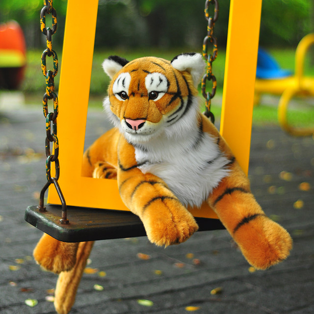 Genuine National Geographic tiger plush toy simulation doll doll EU ...