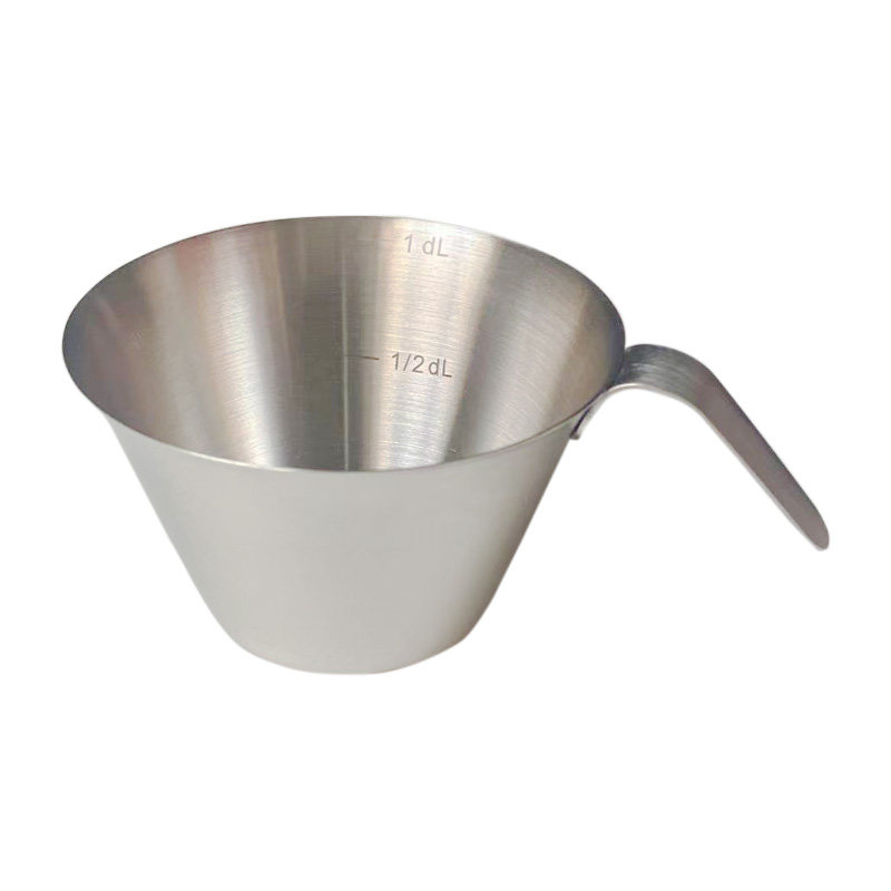 100ml Edelstahl-Messbecher für Espresso - Metall-Extraktionsbecher