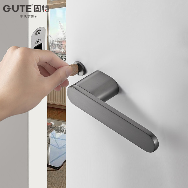 Good Italian minimalist door lock indoor bedroom door lock modern ...