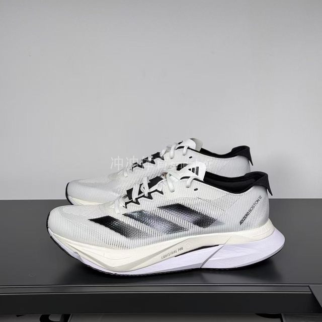 Adidas Adizero Boston 12 wear-resistant cushioning men's racing running ...