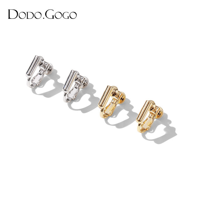 Universal ear clip converter without piercing ear bone clip diy ...