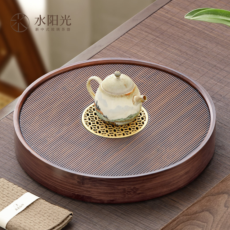 Tea Tray Set | Small Household Tea Table in Modern Chinese Style