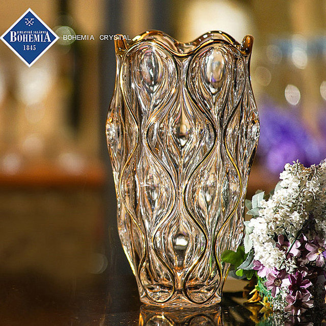 Czech Import Bohemia Crystal Glass European Style Light Luxury