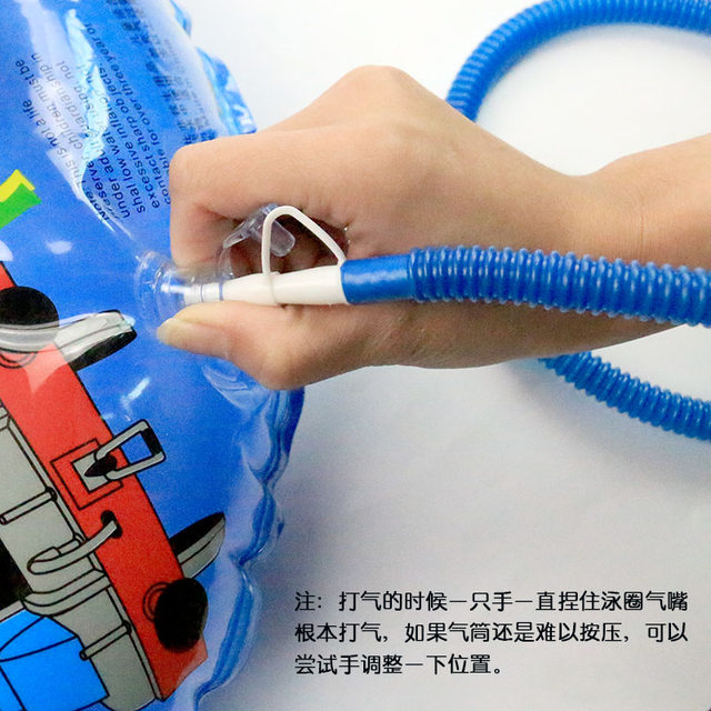 Inflator foot air pump portable inflatable swimming pool swimming ring ...