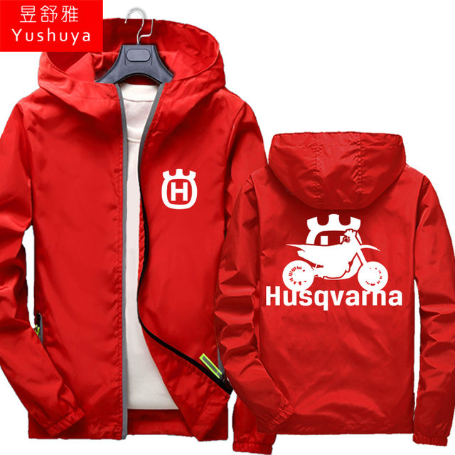 Husqvarna motocross husqvarna KTM racing jacket men and women hooded ...