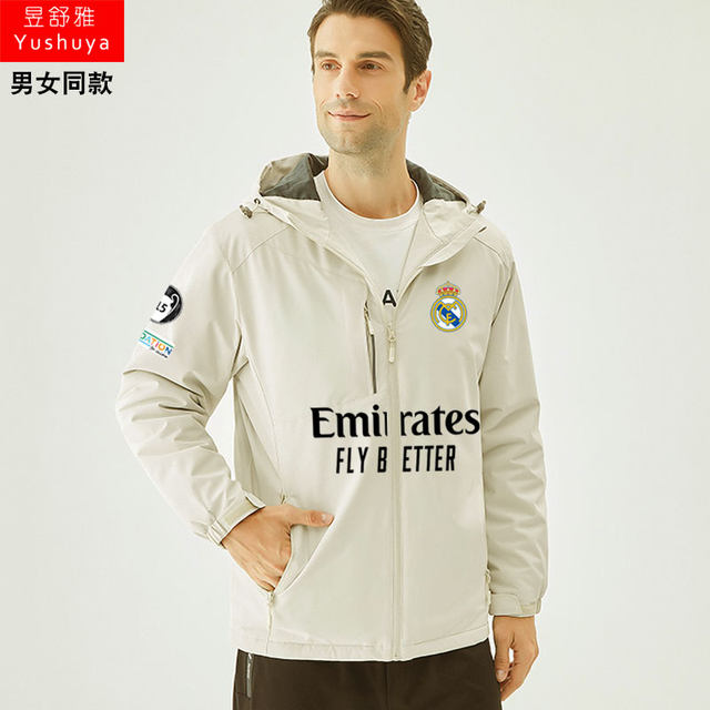 24-25 season Real Madrid team uniform Mbappe football clothing jacket ...