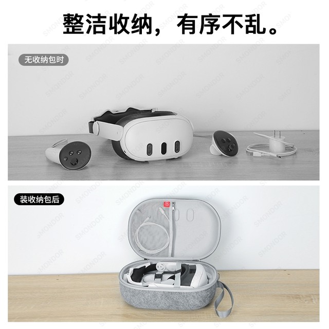 Suitable for hermits Apple's new AppleVisionPro storage bag ...