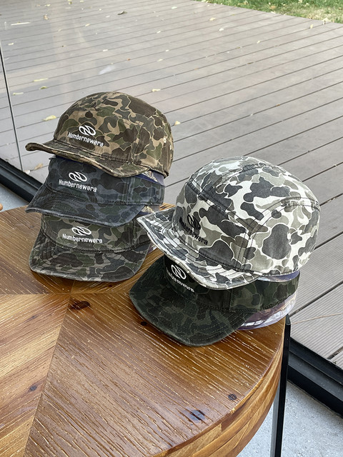 American-style concave shape thorn short brim embroidered baseball cap ...