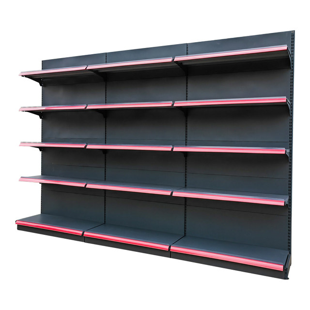 Supermarket shelves, convenience store shelves, department store ...