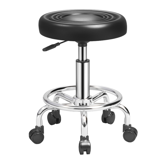 Lifting stool backrest bar chair heightening beauty high stool pulley ...