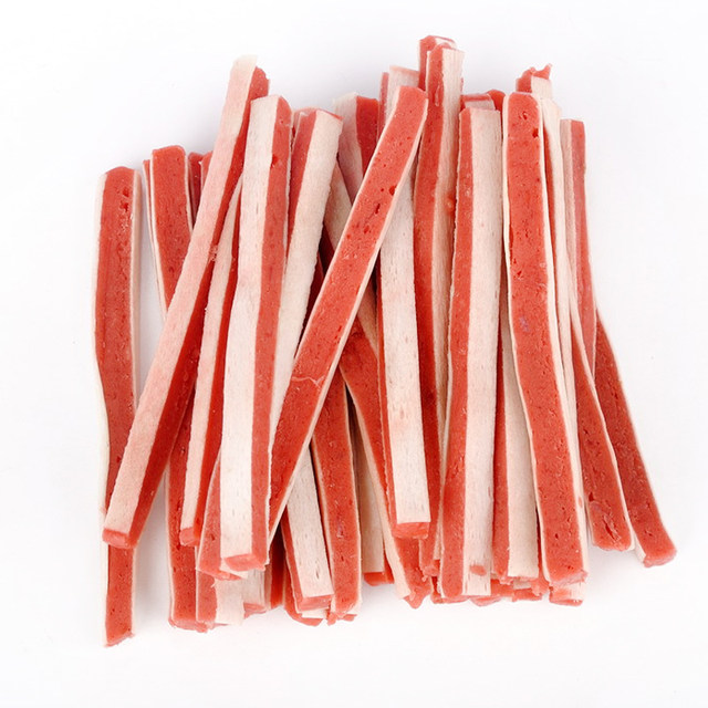 Pet Dog Snacks Chicken Sandwich Strips Cod Sandwich Strips Teddy Bichon ...