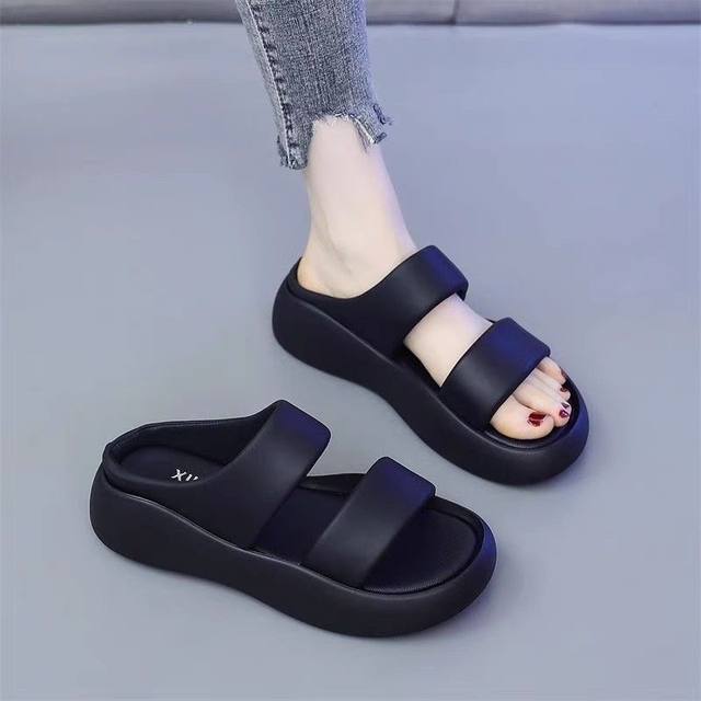 Hongqingfan high-end sandals and slippers for women 2024 summer new ...