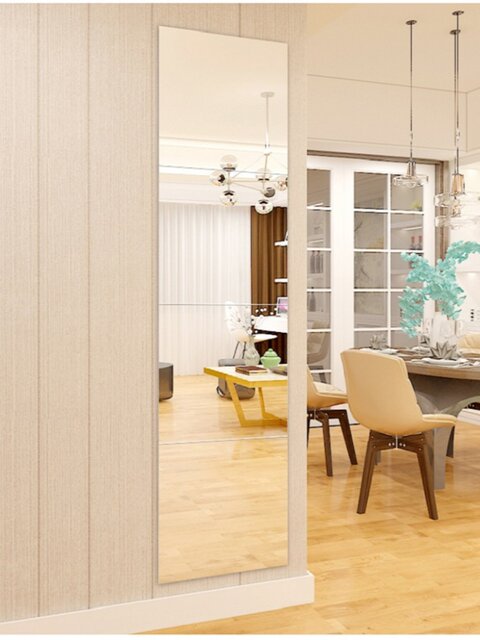 Wall-mounted dressing mirror wall-mounted mirror student dormitory ...