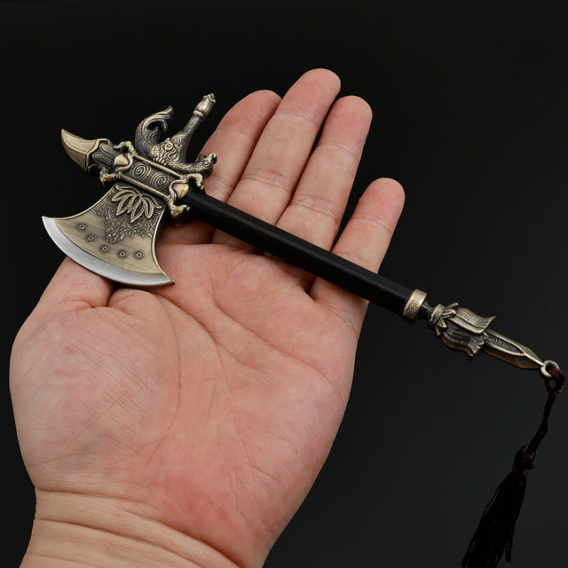 Wukong game peripherals Erlang Shen Yang Jian mountain ax weapon small ...