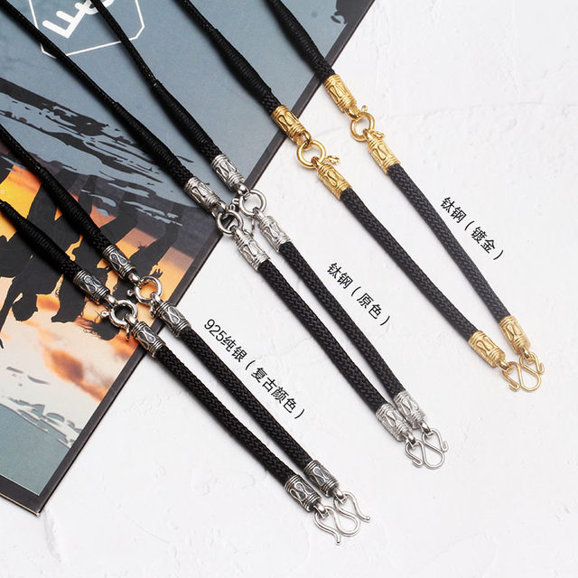 Can be adjusted 925 sterling silver titanium steel gold -plated three ...