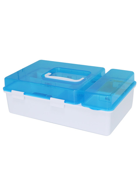 Medical blood glucose meter test storage portable box medicine medicine ...