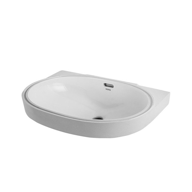 Toto Under-Counter Basin Smart Washbasin Lw537Rb/Lw546B/Lw548B Oval ...