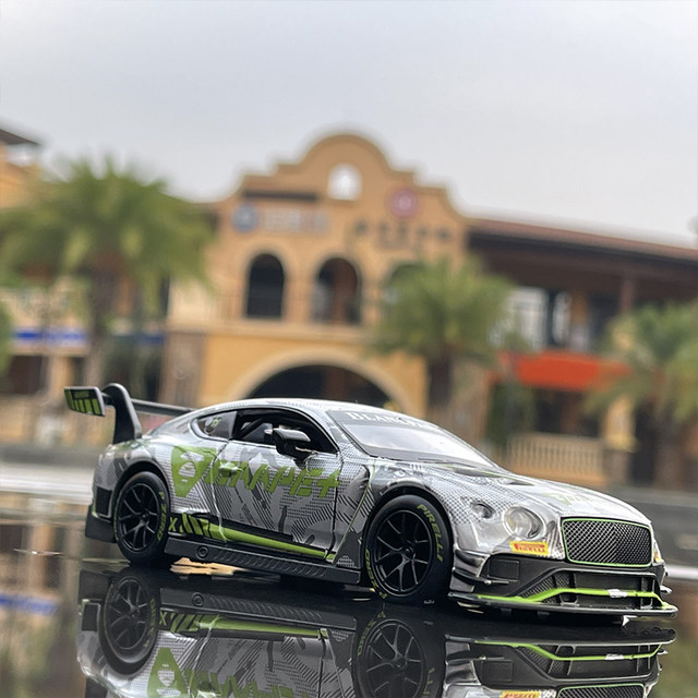 1:32 Audi R8 car model Bentley Continental GT3 trendy brand AAPE co ...